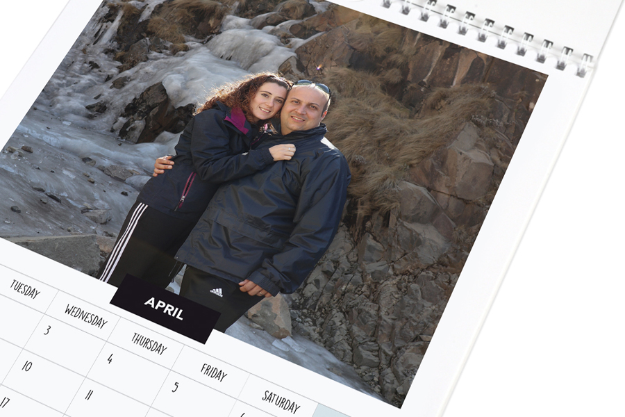 A3 Calendar – twoinone design