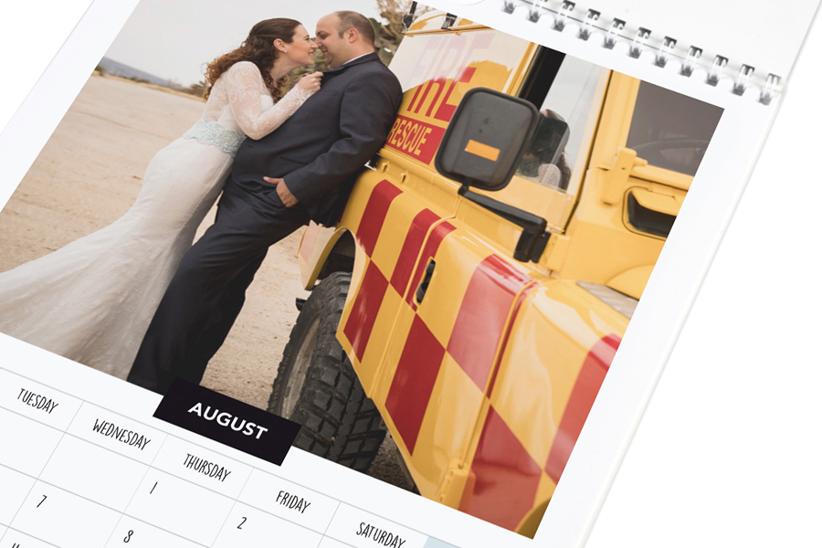 A4 Calendar – twoinone design